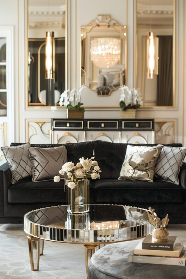 40 Modern Luxury Living Rooms with Velvet Touch